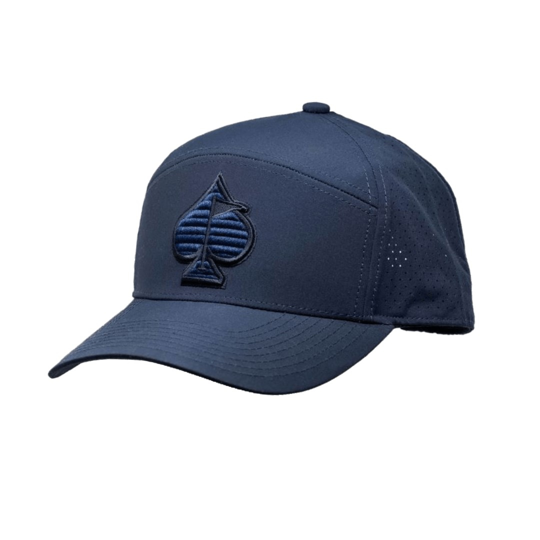 Pins and Aces Tradesman Cap - Navy - Golf Caps - Lexton Links